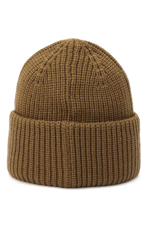 Kurt Geiger Beaded Evil Eye Beanie - Khaki
