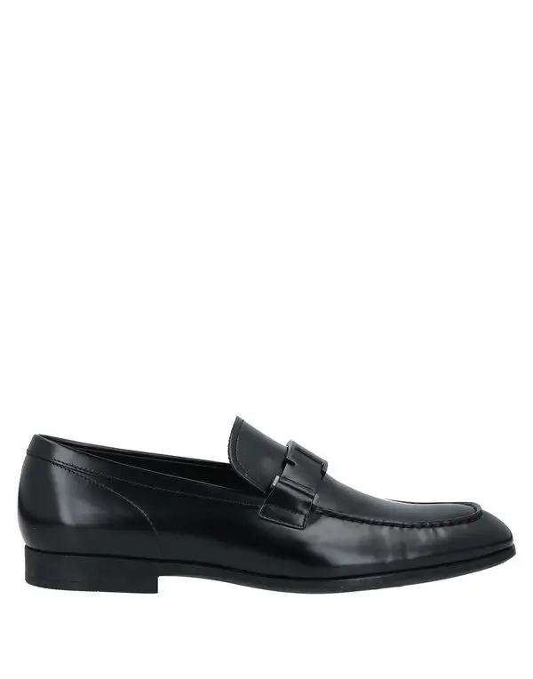 TOD'S Loafers Size Soft Leather - Black