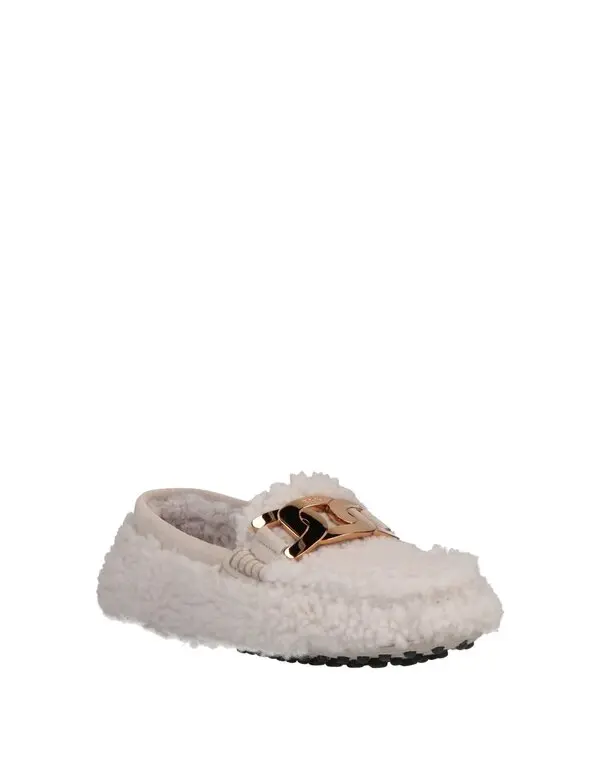 TOD'S Loafers In Shearling - Grey