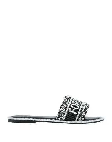 DE SIENA Slide Sandals - Black