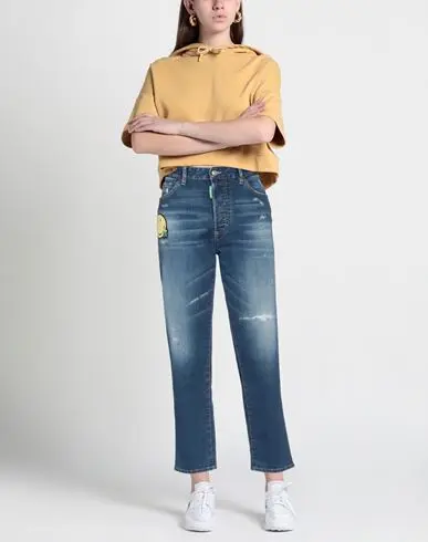 Dsquared2 High-waisted Straight-leg Jeans
