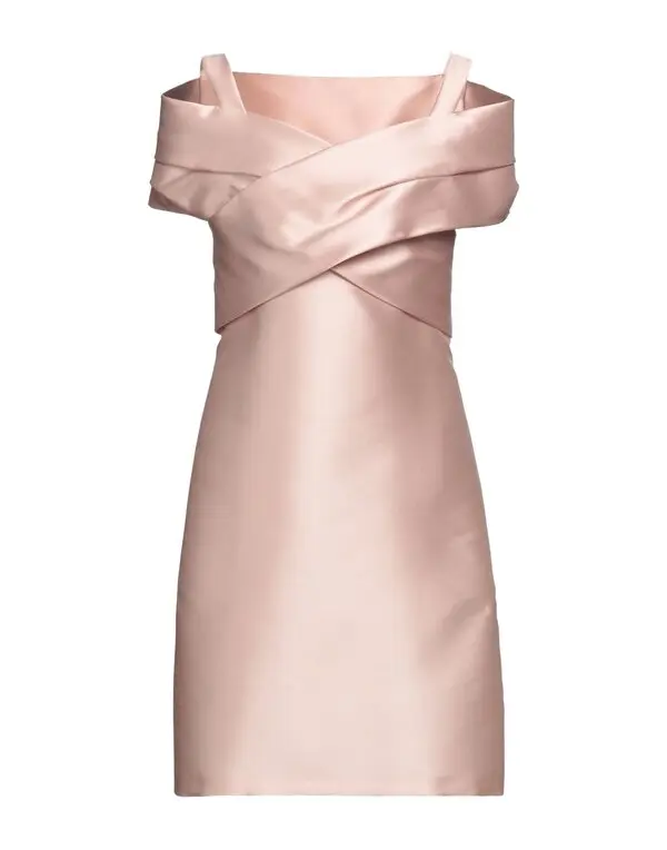 Alberta Ferretti Midi Dress Light Size Silk