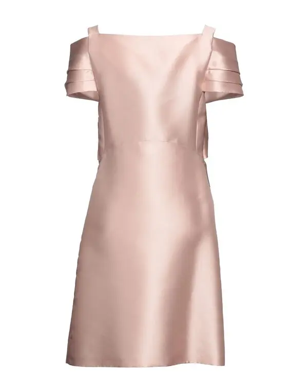Alberta Ferretti Midi Dress Light Size Silk