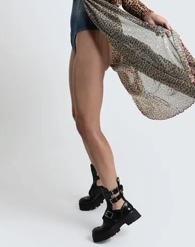 Alexander McQueen Ankle Boots In Leather