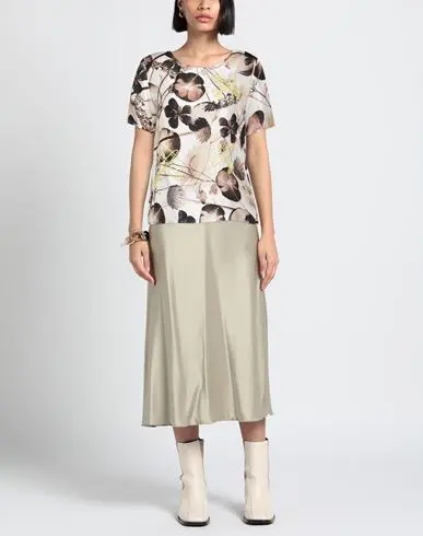 TRUSSARDI Floral-print Satin Top