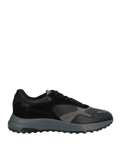 Hogan Leather Sneakers - Black