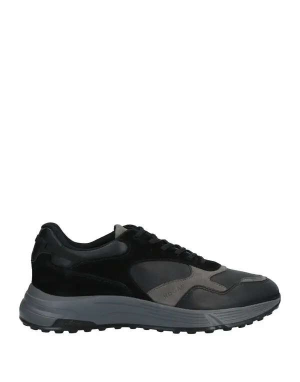 Hogan Leather Sneakers - Black