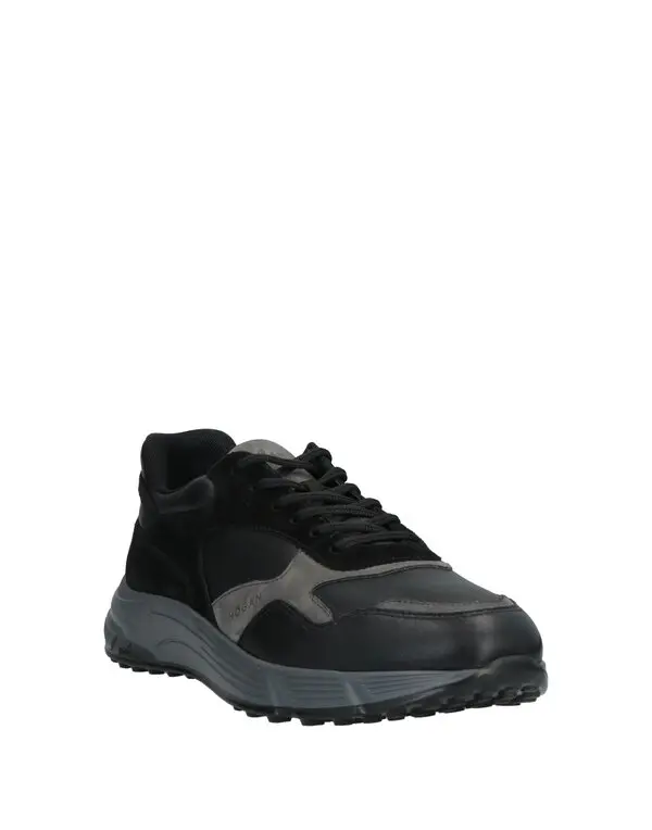 Hogan Leather Sneakers - Black