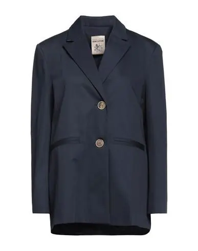 SEMICOUTURE Single-breasted Blazer - Blue