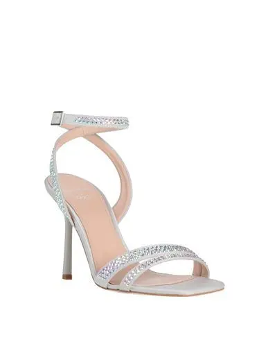 Liu Jo Embellished Sandals With Crystal Detailing - Grey