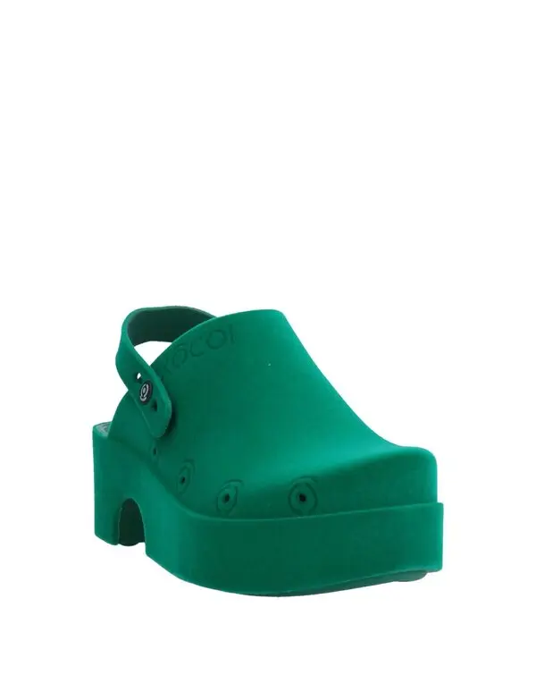 XOCOI Mules & Clogs - Green