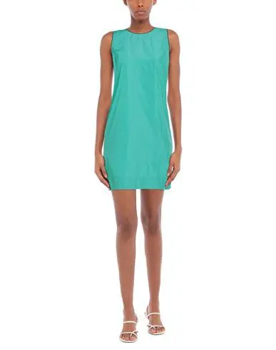 UP TO BE Mini Trapeze Dress - Green