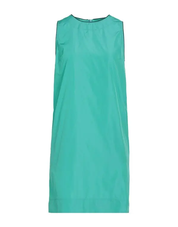 UP TO BE Mini Trapeze Dress - Green