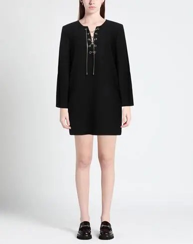 SIMONA CORSELLINI Mini Trapeze Dress - Black