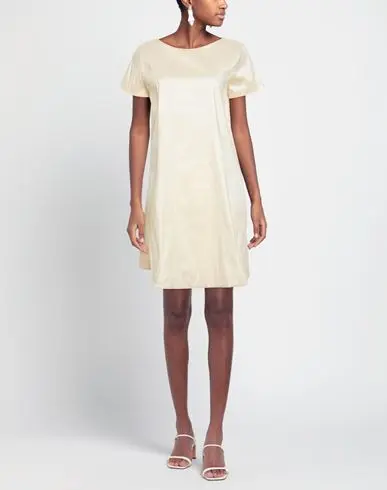 Rossopuro Mini Trapeze Dress - White