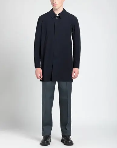 Herno Overcoat & Trench Coat - Navy Blue
