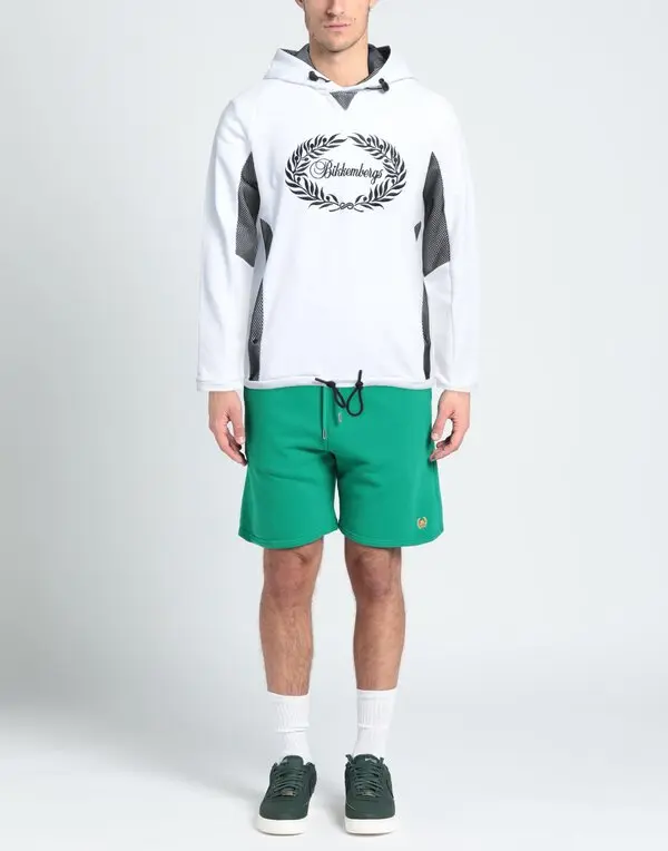 BIKKEMBERGS Cotton-blend Sweatshirt - White
