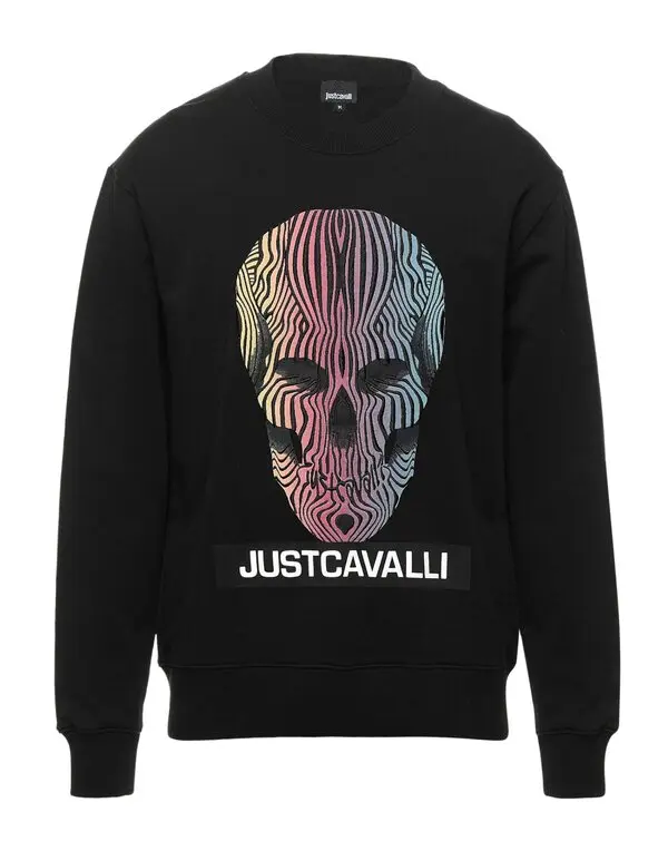 Just Cavalli Fleece Sweatshirt - Black