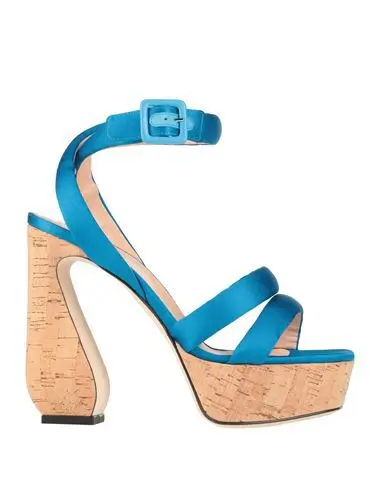 SERGIO ROSSI Sandals - Blue