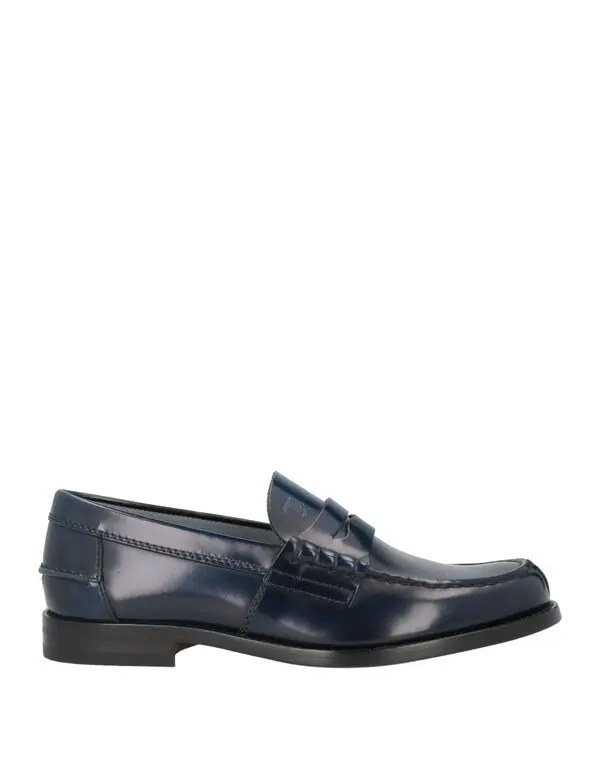 TOD'S Loafers In Soft Leather - Navy