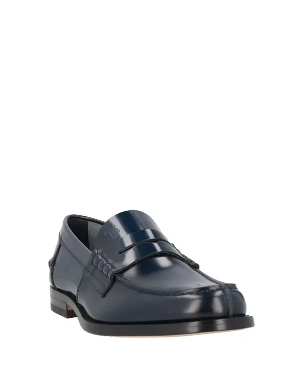 TOD'S Loafers In Soft Leather - Navy