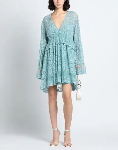 Pinko Mini Dress In Cotton And Viscose