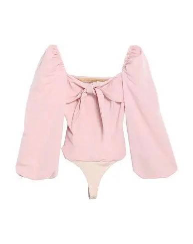 JIJIL Bodysuit With Bow Detail - Pink