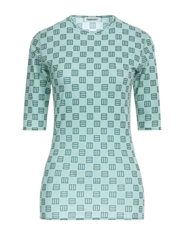 AMBUSH Printed T-shirt - Sage Green