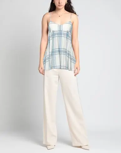 Aspesi Linen Checked Camisole