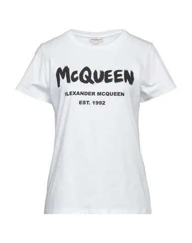 Alexander McQueen T-shirt Size Cotton - White