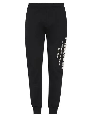 Alexander McQueen Pants Size Cotton - Black