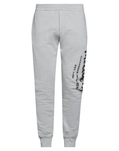 Alexander McQueen Pants Size Cotton - Grey