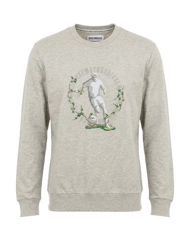 BIKKEMBERGS Cotton Blend Sweatshirt - Grey