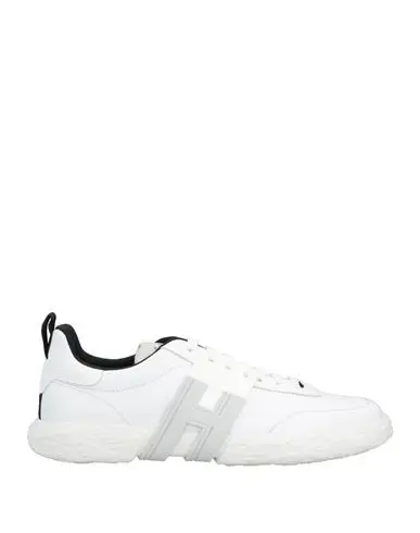 Hogan 3r Sneakers Size Soft Leather, Textile Fibers