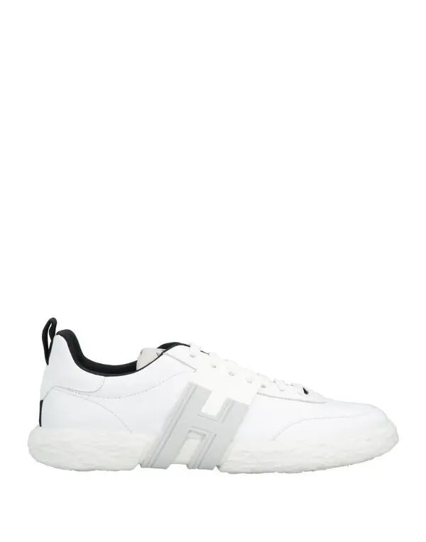 Hogan 3r Sneakers Size Soft Leather, Textile Fibers