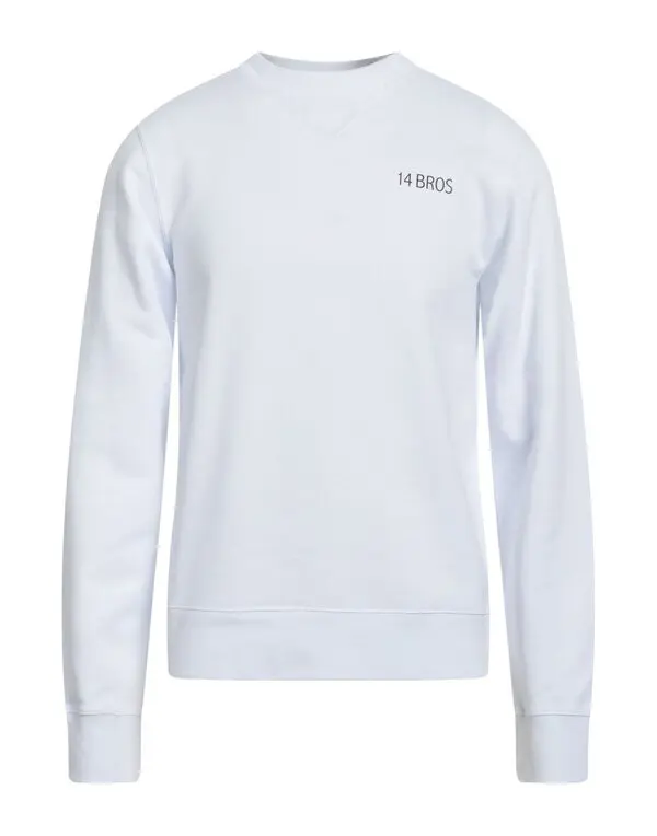 14BROS Cotton French Terry Sweatshirt - White