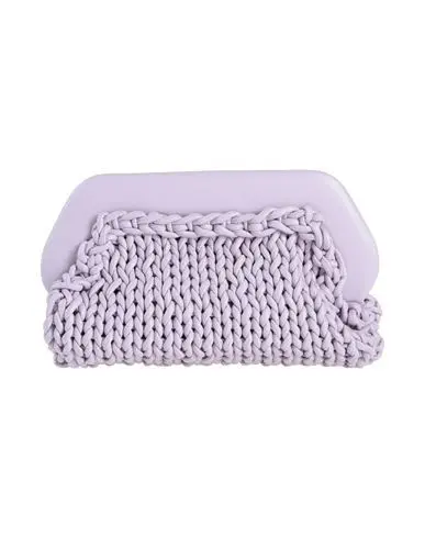 THEMOIRE Textile Fiber Clutch - Lilac