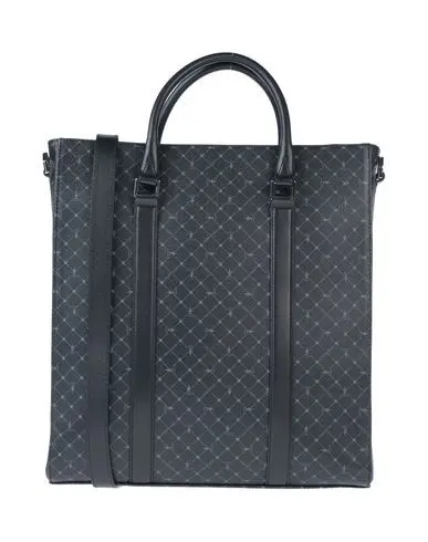 TRUSSARDI Calfskin Shopper Bag - Black
