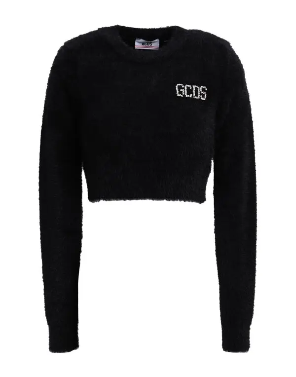 Gcds Knitted Sweater - Black