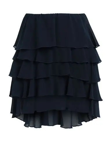 SOALLURE Mini Skirt - Midnight Blue