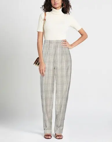 MARANT ETOILE High Waisted Tartan Pants