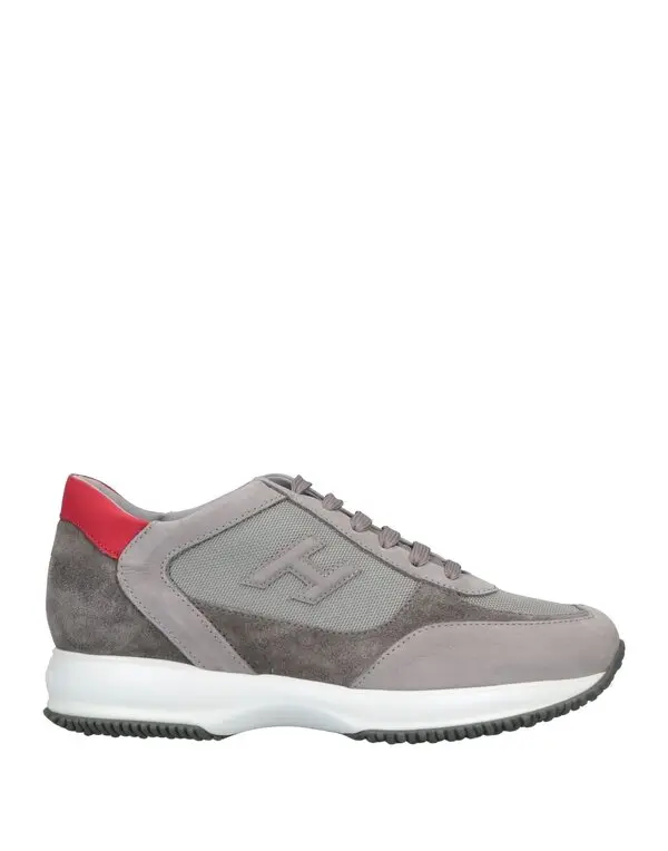 Hogan Sneakers Size Soft Leather, Textile Fibers