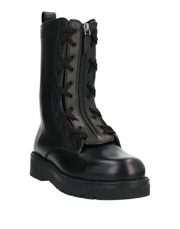 Valentino Garavani Leather Combat Boots