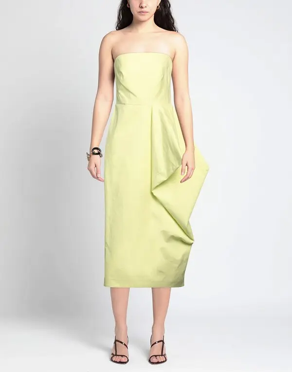 Sportmax Midi Cotton Dress - Green