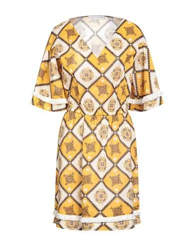 SIMONA CORSELLINI Mini Dress - Yellow