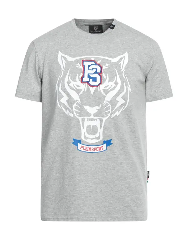 PLEIN SPORT T-shirt Size Cotton, Elastane - Grey