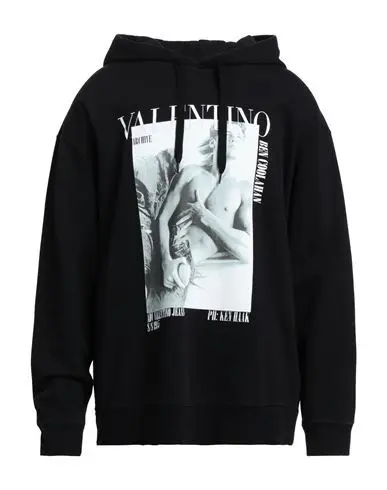 Valentino Garavani Sweatshirt Size Cotton, Elastane - Black