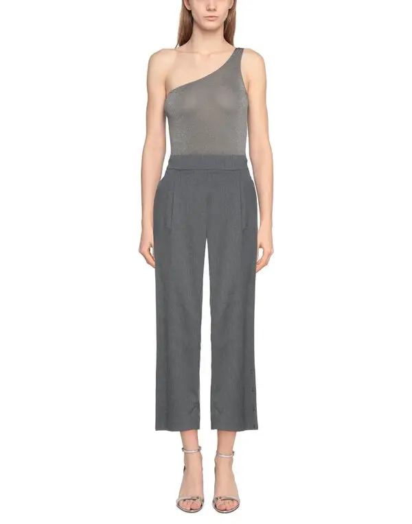 MANILA GRACE Straight Leg High Waisted Pants