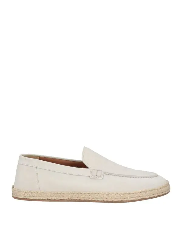 DOUCAL'S Leather Espadrilles - Off White