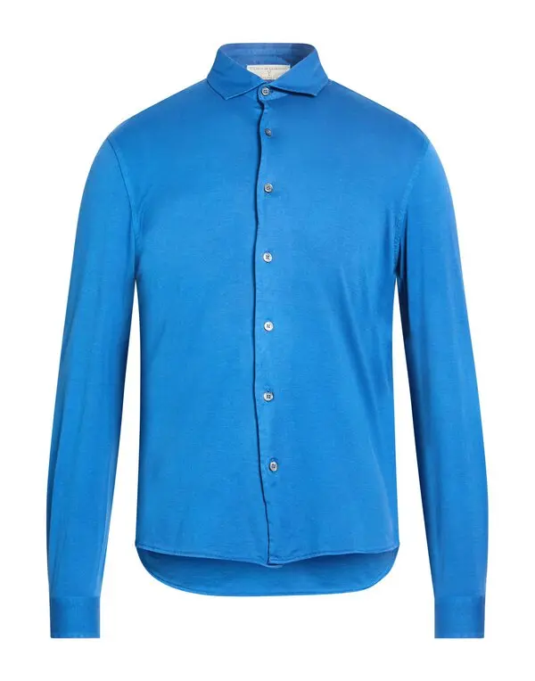 FILIPPO DE LAURENTIIS Shirt Size Cotton - Blue